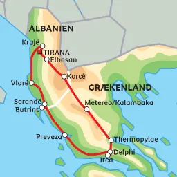 Albaniens skatte og græske templer